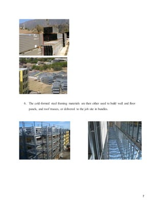 Final steel framing system report | DOCX