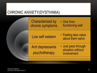 antidepressants and anxiolytics | PPTX