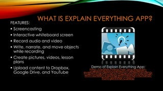 Explain Everything App | PPTX