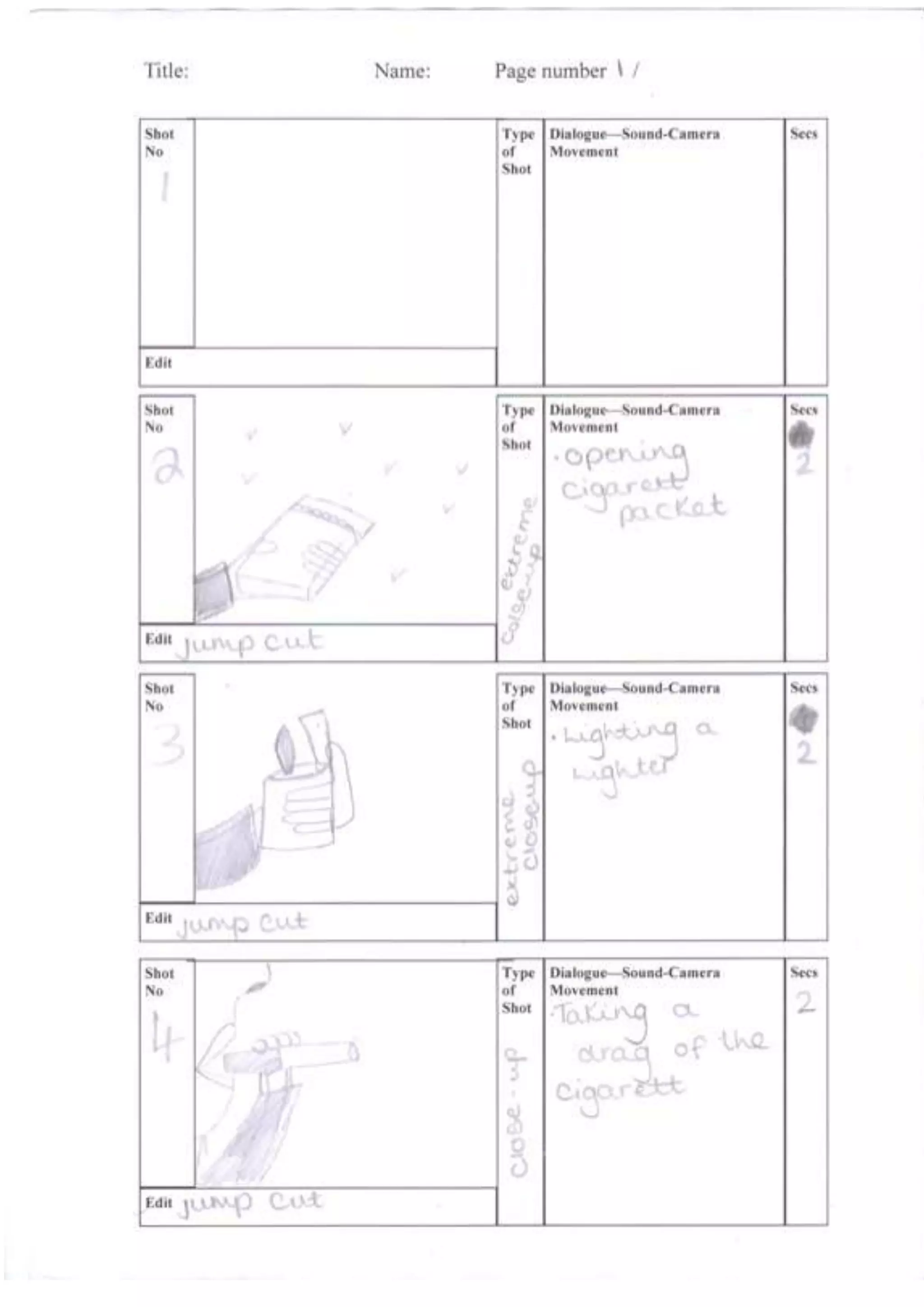 Final storyboard | DOCX