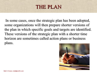 Final strategic planning | PPT