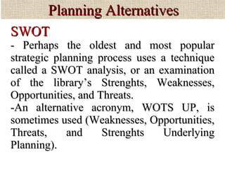 Final strategic planning | PPT