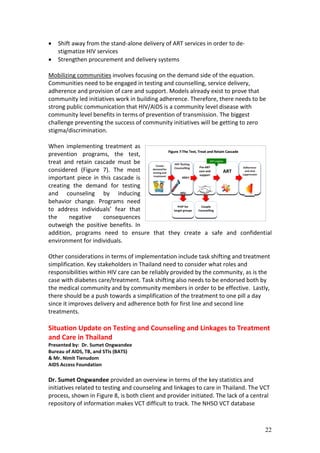 Thailand's strategic use of ARV meeting report | PDF