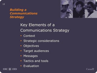 Toolkit for researchers: how to become a strategic communicator | PPT