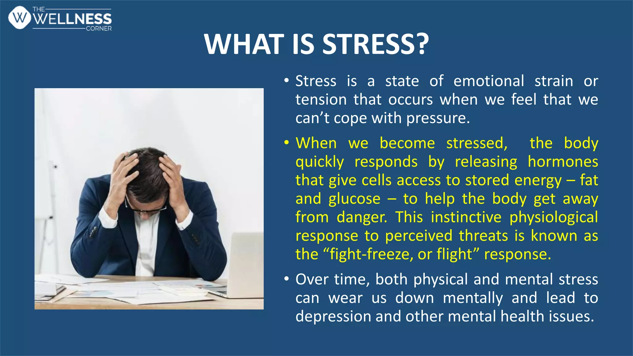 Stress Management : Ways To Release Stress | PPTX