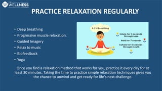 Stress Management : Ways To Release Stress | PPTX