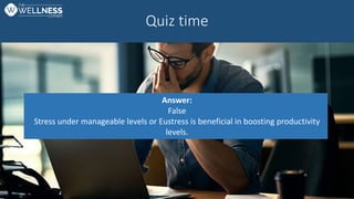 Stress Management : Ways To Release Stress | PPTX