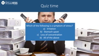 Stress Management : Ways To Release Stress | PPTX