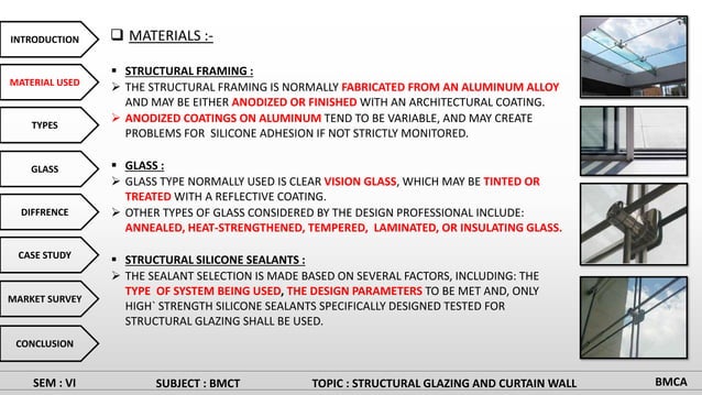 structural glazing and curtain wall.pptx | Remodeling & Construction ...
