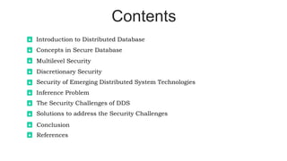 Final Study of Security functionality in Distributed Database.pptx