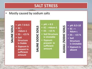 Breeding for abiotic stress resistance in vegetable crops | PPTX
