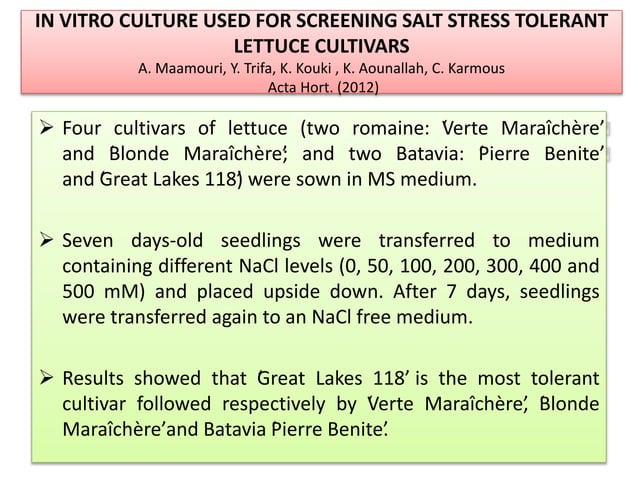 Breeding for abiotic stress resistance in vegetable crops | PPTX