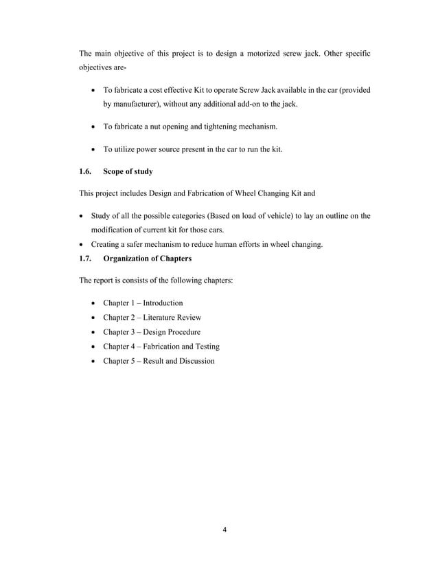 Final Year Project Report Sample for Engineers - IIT and State ...