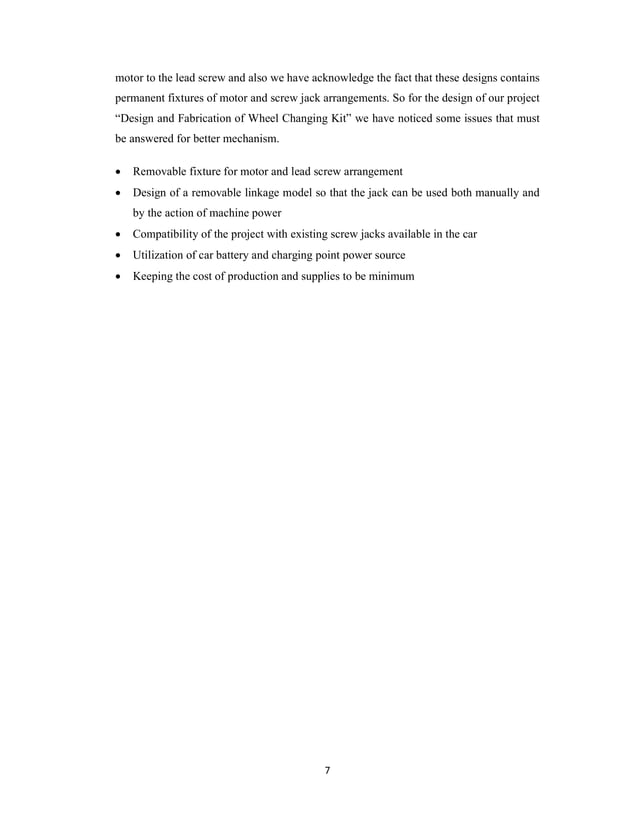 Final Year Project Report Sample for Engineers - IIT and State ...