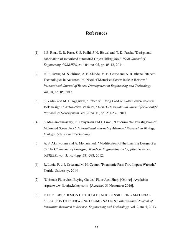 Final Year Project Report Sample for Engineers - IIT and State Univer…