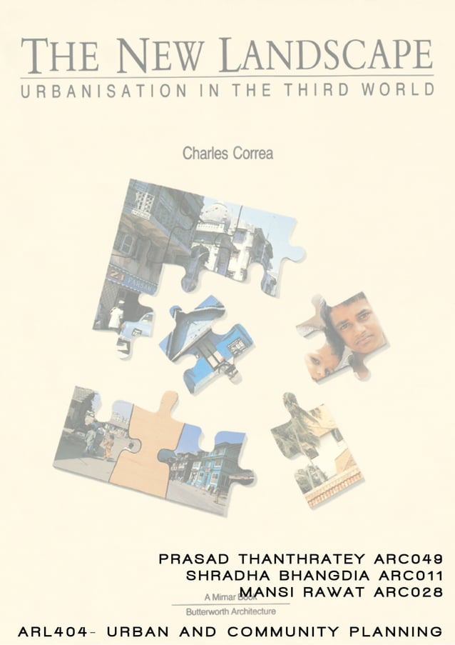 Book Review: "The New Landscape-Urbanization In The Third World" by Charles Correa | PDF ...