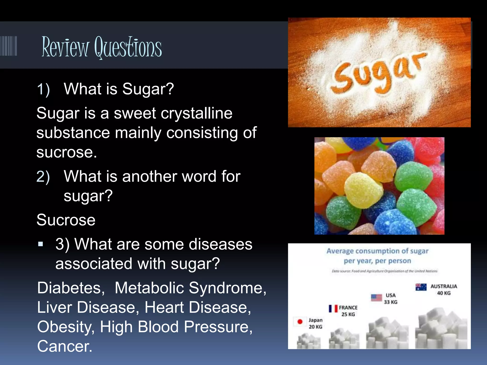 The Effects Of Sugar on the Human Body | PPTX