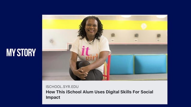 Syracuse University iSchool Tech for Social Good Presentation | PPT