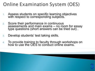 Online Examination System by Sukant Gupta | PPT