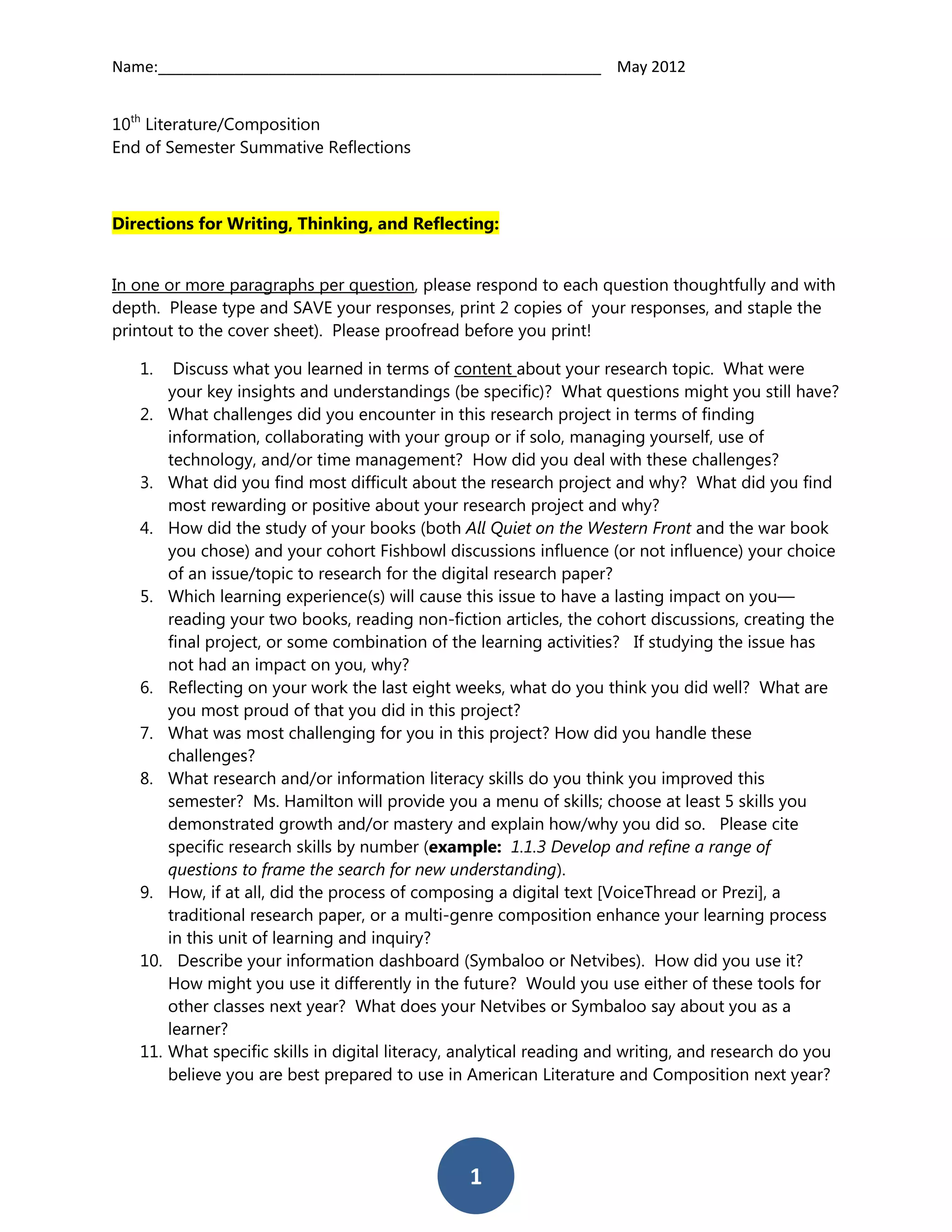 Final summative assessment media 21 spring 2012 revised | PDF