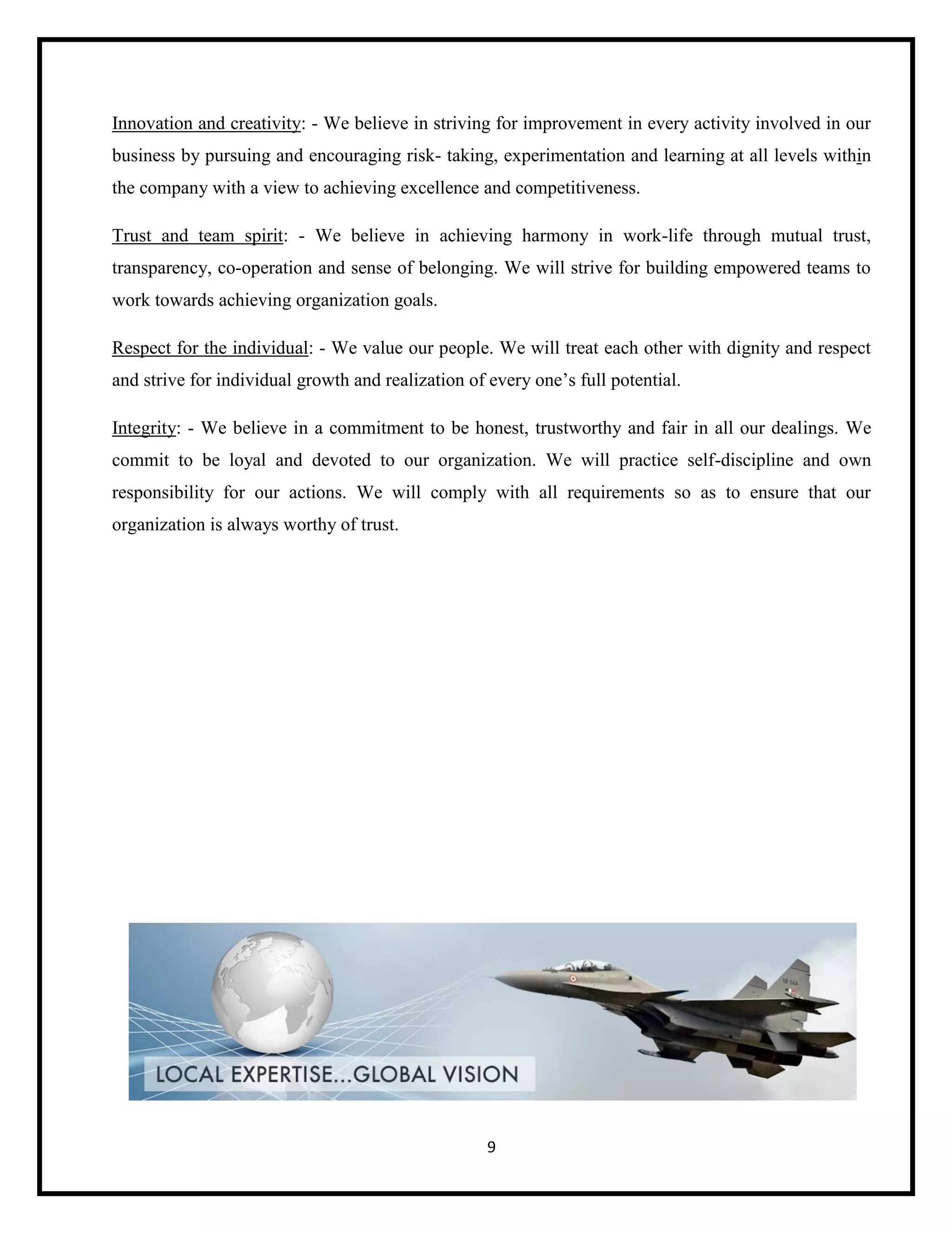 HAL Training report | PDF