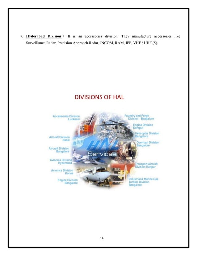 HAL Training report | PDF | Aviation Industry | Industries