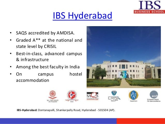 IBS(Icfai Business School