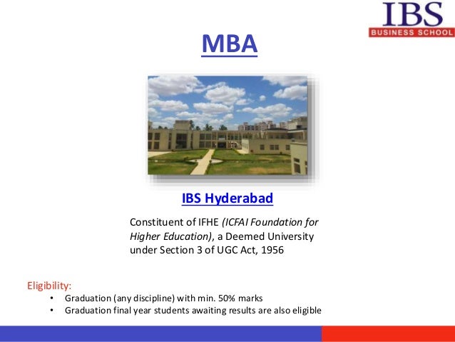 IBS(Icfai Business School
