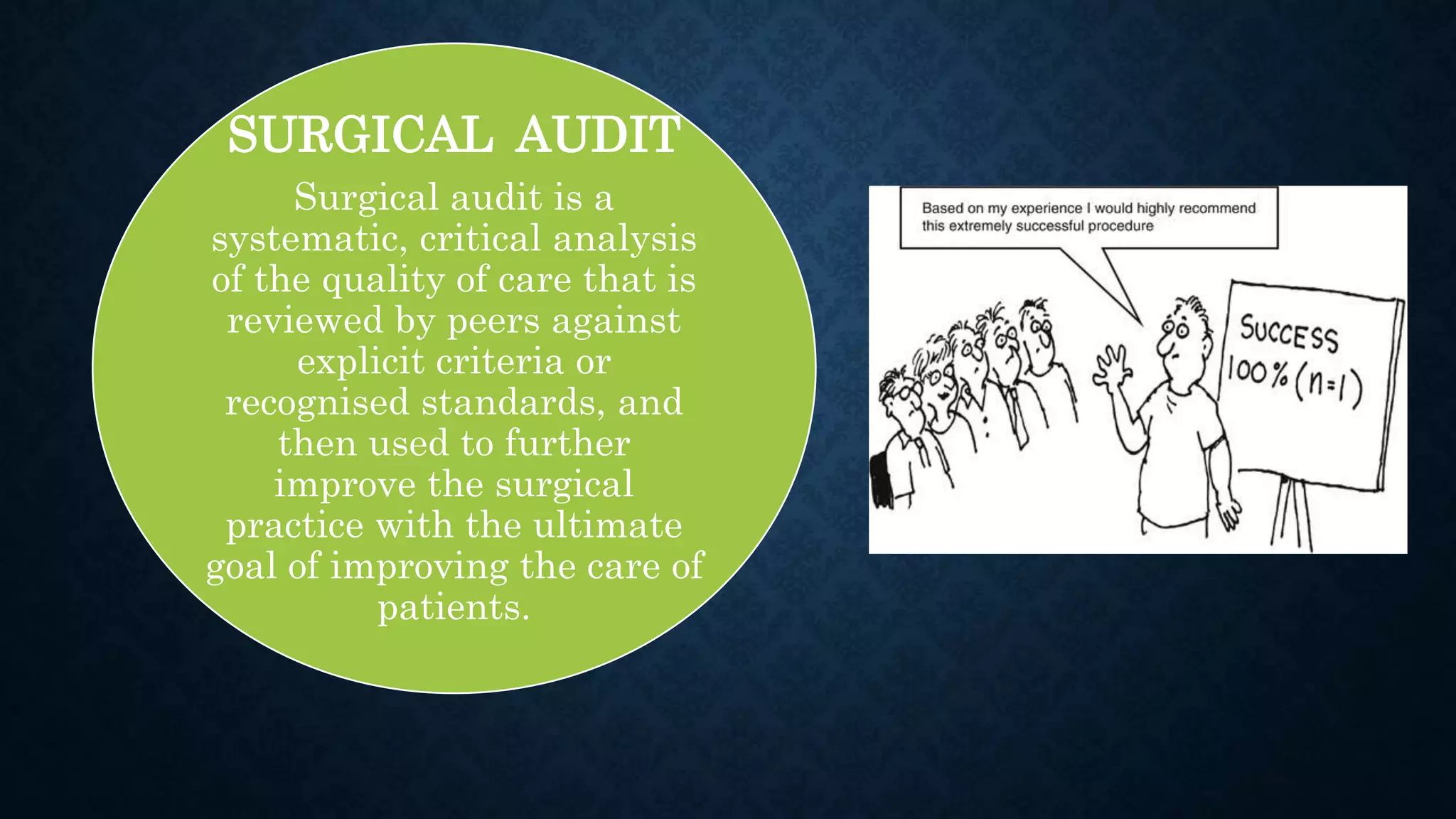 surgical audit | PPTX