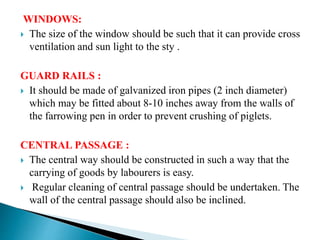 Swine Housing | PPTX