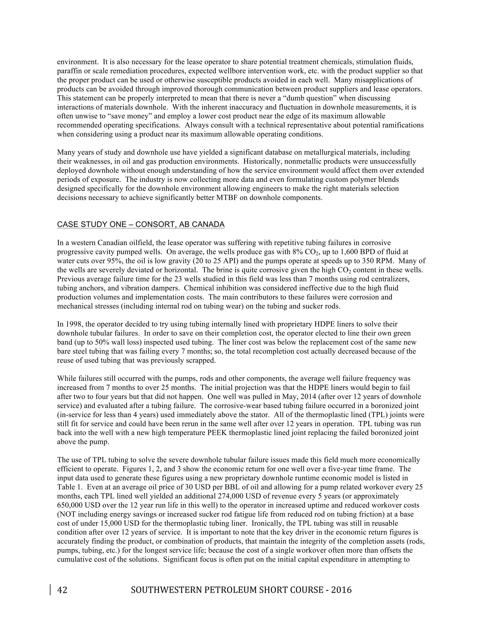 UNDERSTANDING AND MITIGATING DOWNHOLE CORROSION AND WEAR FAILURES | PDF