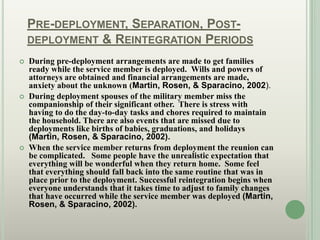 Social Work and Military Families: Deployment | PPTX