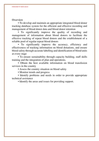 Blood bank in network | PDF