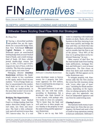 In Depth: Asset Backed Lending And Hedge Funds | PDF