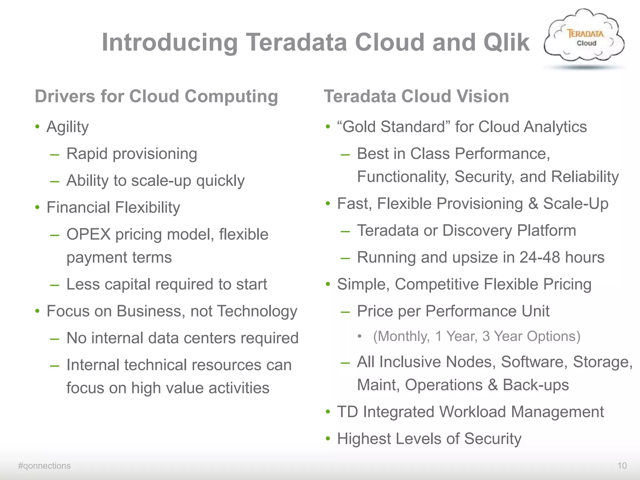 Qonnections2015 - Data science with Qlik | PPT