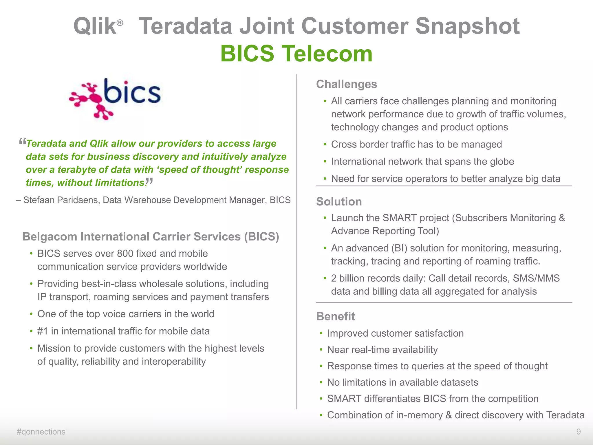 Qonnections2015 - Data science with Qlik | PPT