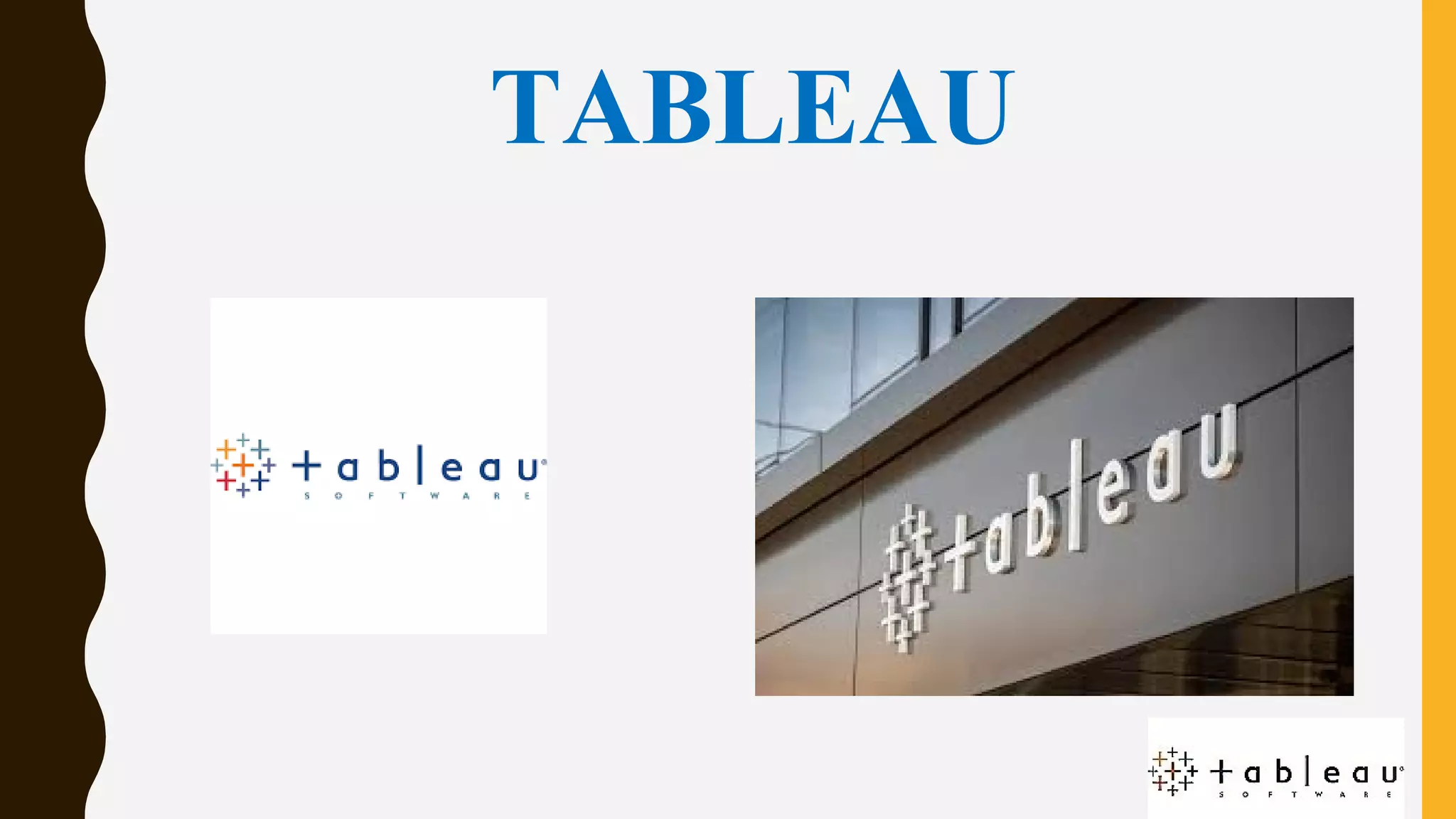 Tableau PPT Intro, Features, Advantages, Disadvantages | PPT