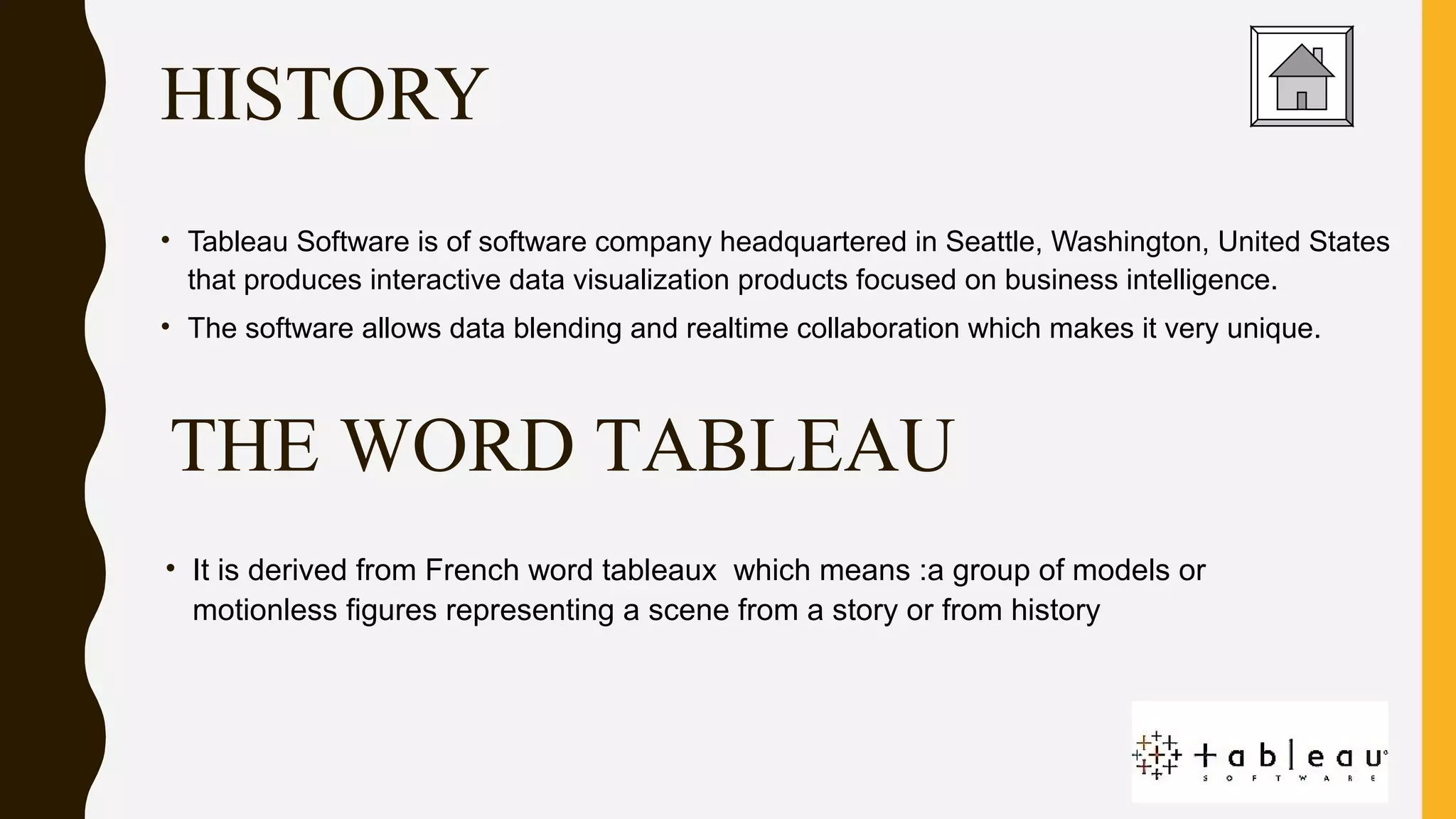 Tableau PPT Intro, Features, Advantages, Disadvantages | PPT