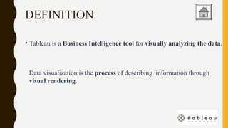 Tableau PPT Intro, Features, Advantages, Disadvantages | PPT