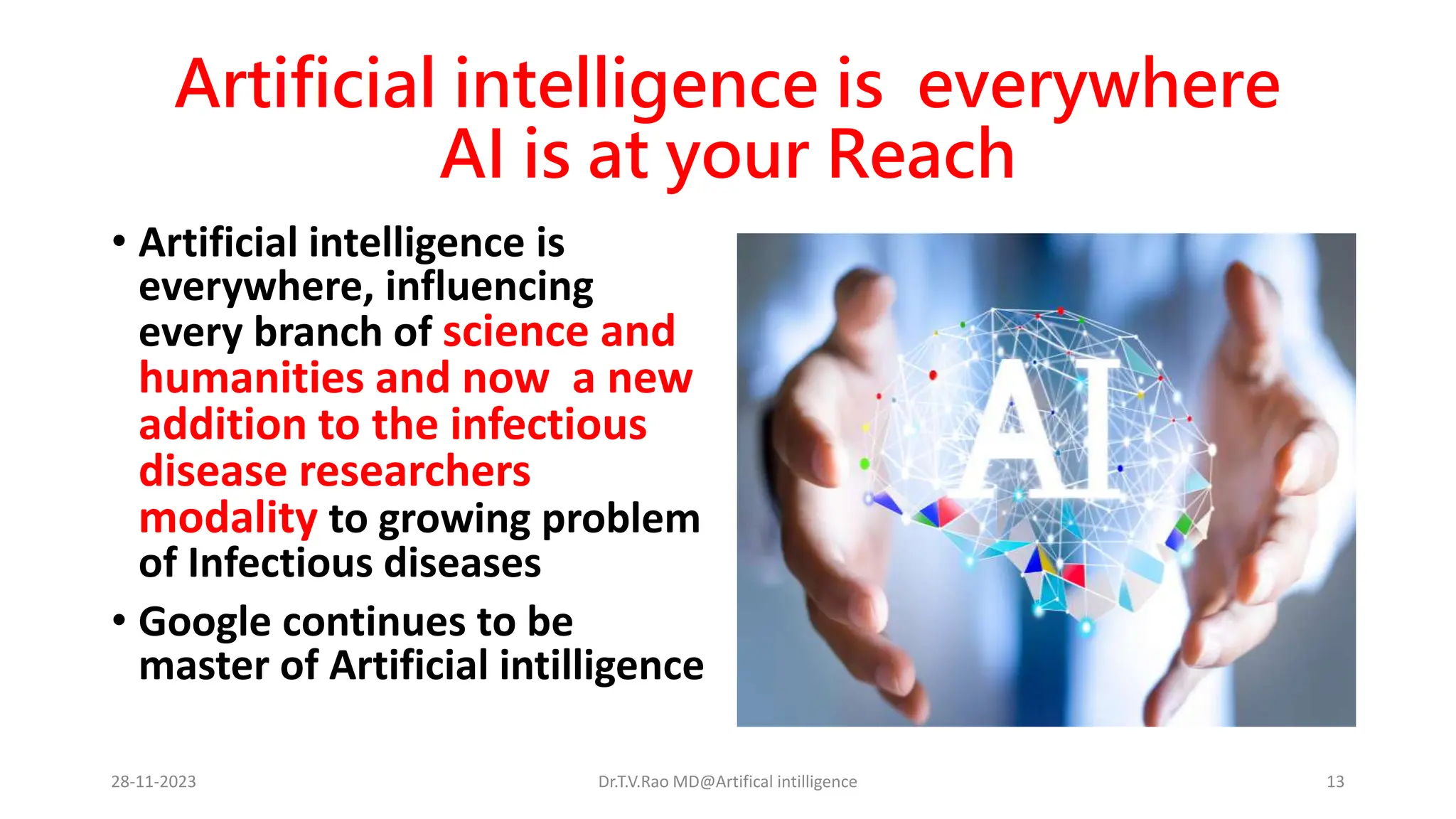 Artificial Intelligence in Controlling Infectious Diseases and Reducing Antimicrobial Resistance ...