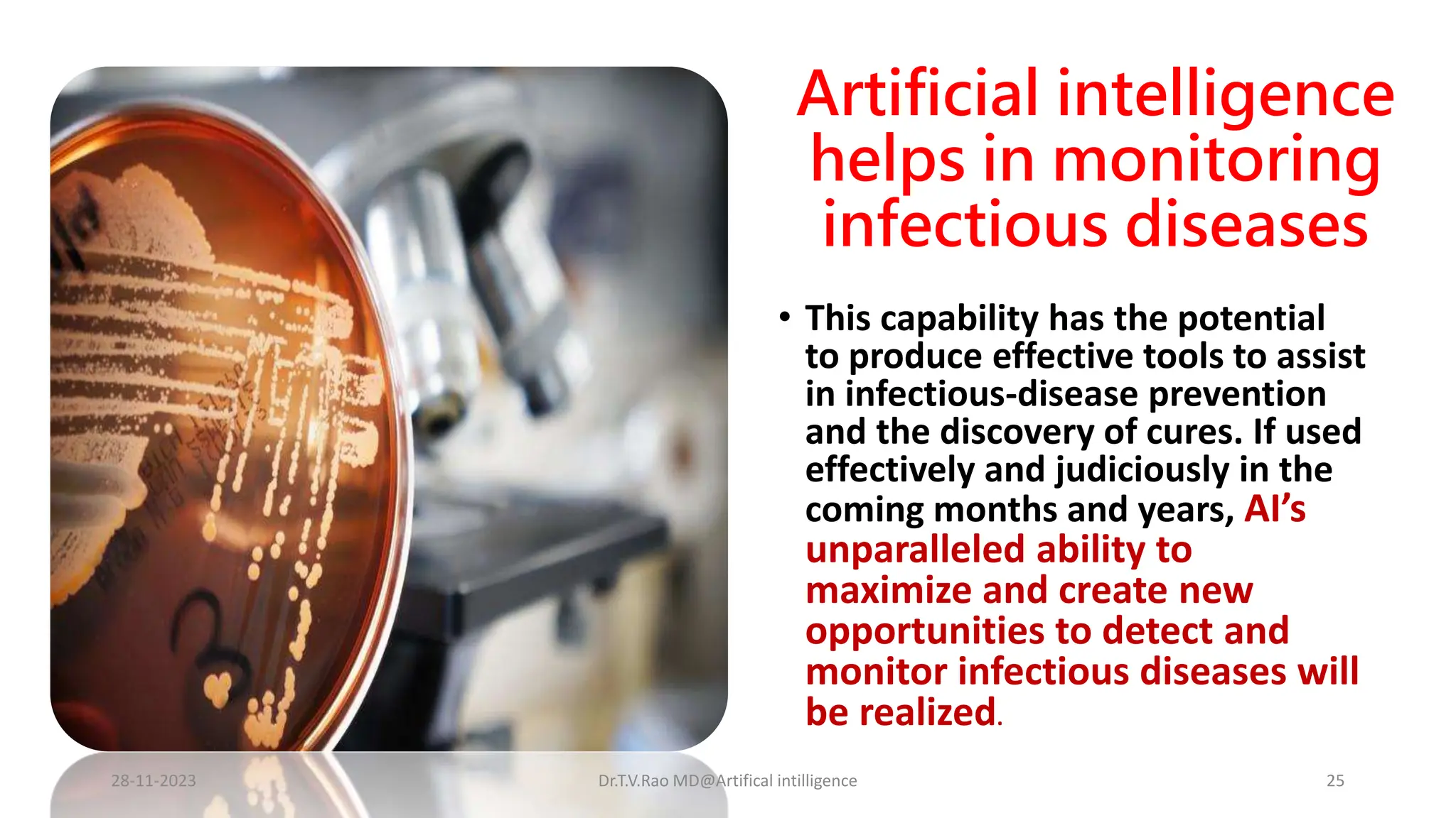 Artificial Intelligence in Controlling Infectious Diseases and Reducing Antimicrobial Resistance ...