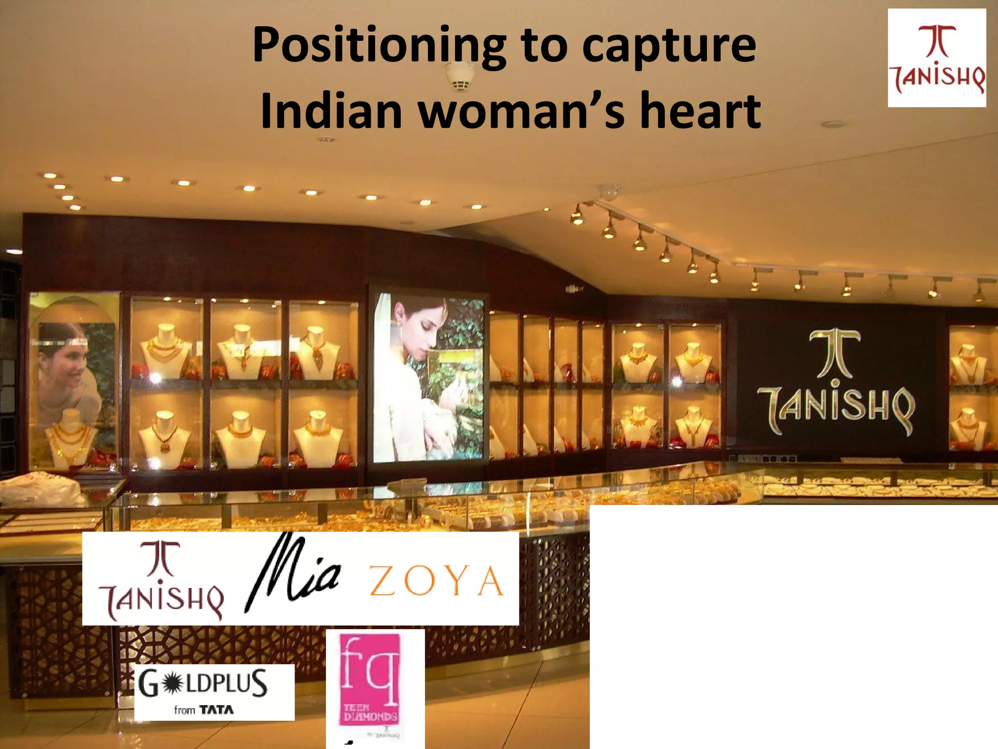Tanishq - Positioning to capture Indian woman’s heart - Marketing ...