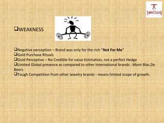 Tanishq - Positioning to capture Indian woman’s heart - Marketing ...