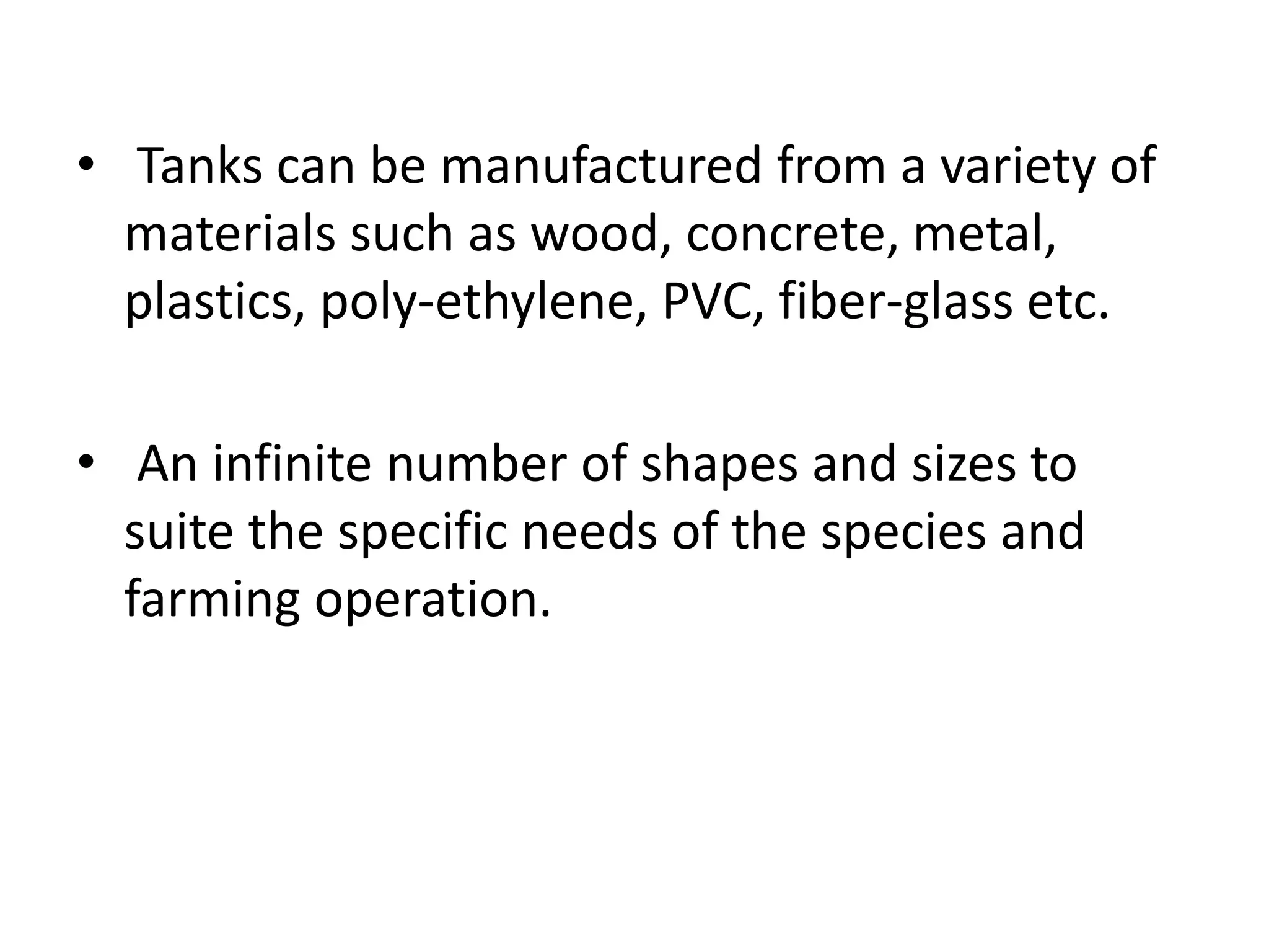 tank culture | PPTX