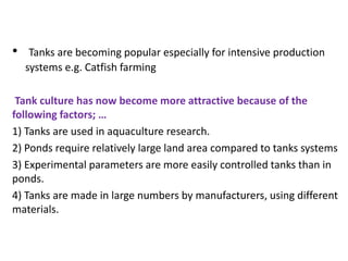 tank culture | PPTX