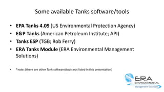 Tank Emission Tracking Software: A Comparative Analysis | PPTX