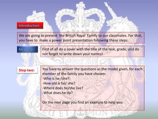 British Royal Family | PPTX