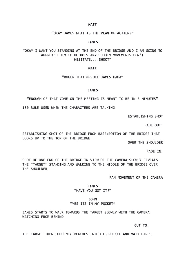 Final task script | PDF