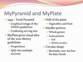 Healthy Teens Nutrition Education PowerPoint | PPTX