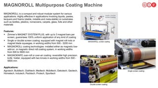 Zimmer Coating Machines | PDF